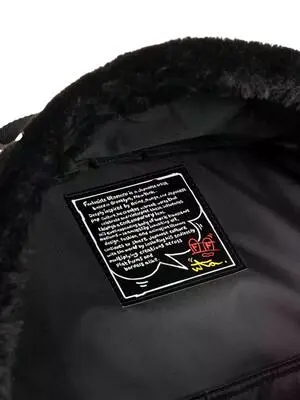 EASTPAK Mickey Mouse Faux-fur Backpack