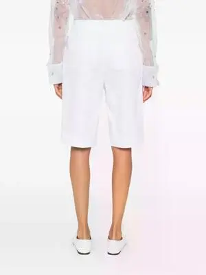 Tory Burch Double T Pleated Shorts