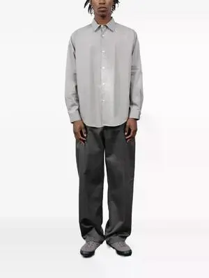 LADY WHITE CO. Cotton Wide-leg Trousers