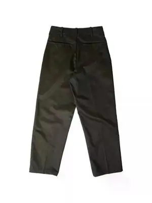 LADY WHITE CO. Cotton Wide-leg Trousers