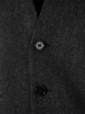 JIL SANDER Collarless V-neck Jacket