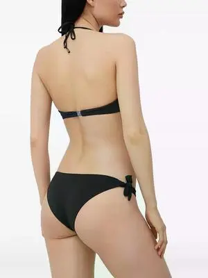Karl Lagerfeld Embellished Bikini Top