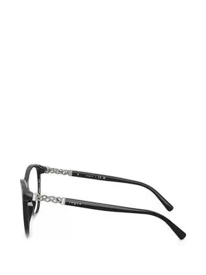 VOGUE EYEWEAR Oval Frame Eyeglasses