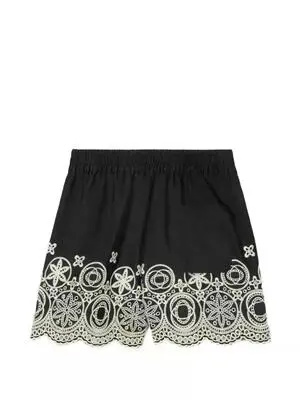 Embroidered Shorts For Women