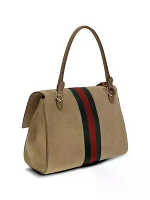 Gucci Medium Horsebit Tote Bag - Neutrals