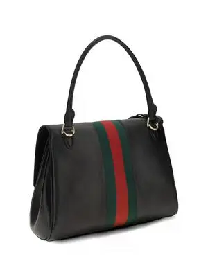 Gucci Medium Paparazzo Horsebit Web Tote Bag