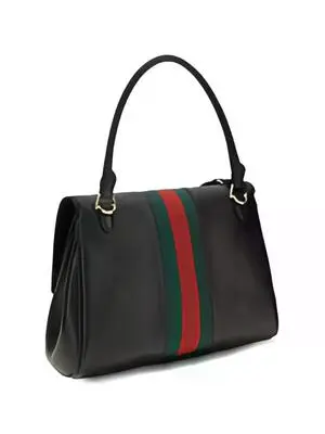 Gucci Medium Paparazzo Horsebit Web Tote Bag