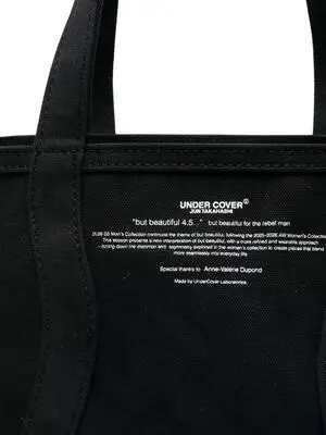 Undercover Logo Print Tote Bag