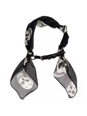 Alexander McQueen Skull Double Wrap Bracelet