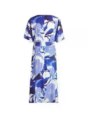 BETTY BARCLAY Floral Print Belted Dress