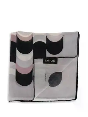TOM FORD Geometric-print Pocket Square