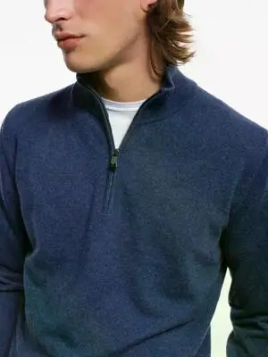 PIACENZA CASHMERE 1733 Cashmere Quarter-zip Sweatshirt