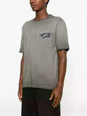 Amiri Faded Logo-patch Cotton T-shirt