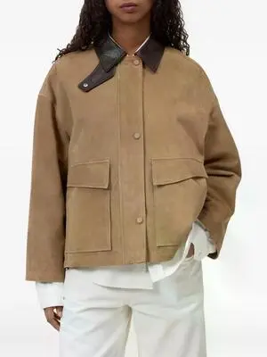 Closed Suede Leather Jacket