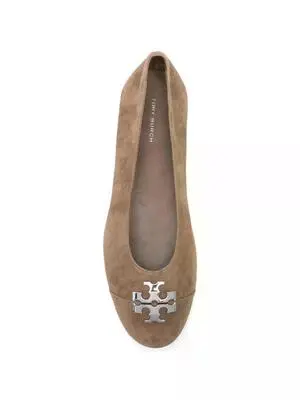 Tory Burch Logo Plaque Ballet Flats