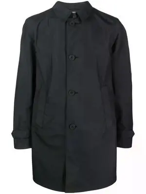 Herno Single-breasted Mid-length Raincoat