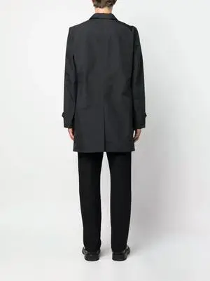 Herno Single-breasted Mid-length Raincoat