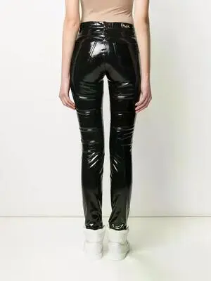 Philipp Plein Coated Skinny Leg Jeggings