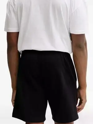 EA7 Logo Print Drawstring Shorts