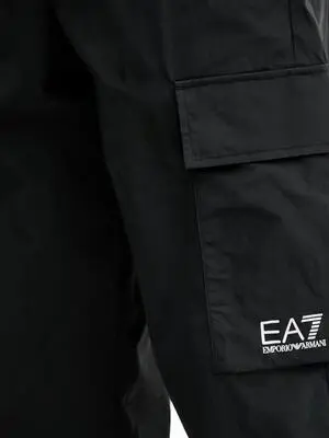 EA7 Logo Print Cargo Pants