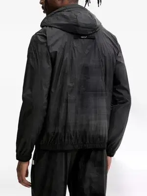 EA7 Ventus7 Grid-pattern Track Pants