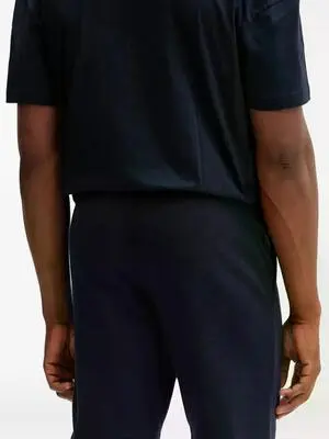 EA7 Navy Drawstring Shorts