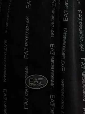 EA7 Emporio Armani Logo Print Drawstring Shorts