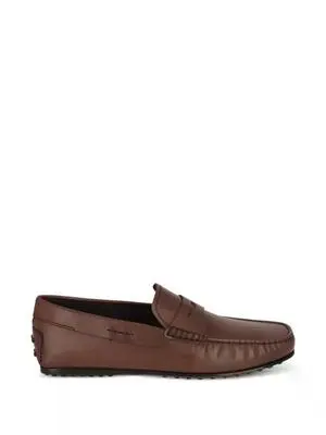 TOD'S Gommino Leather Loafers