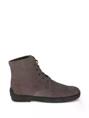 TOD'S Gommino Lace-up Ankle Boots