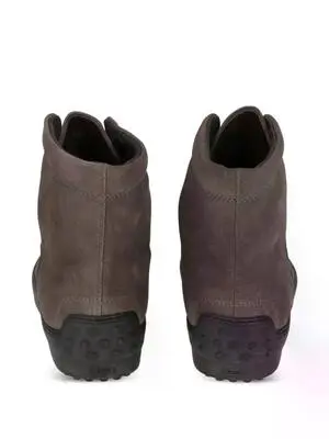 TOD'S Gommino Lace-up Ankle Boots