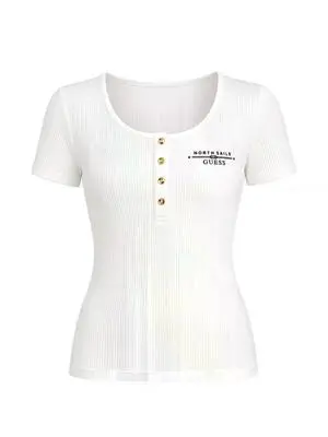 Guess Ribbed T-shirts For Women