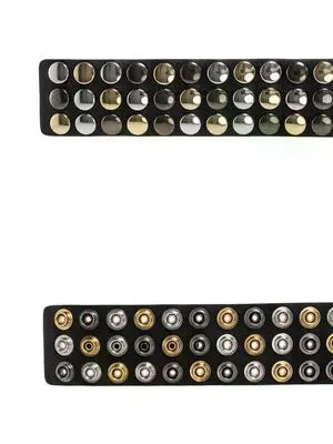 IRO PARIS Stud-embellished Leather Belt - Black
