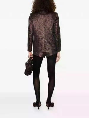 SIMONMILLER Metallic Mini Shorts