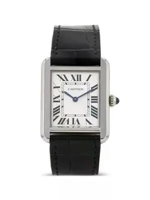 Cartier Tank Solo Rectangular Watch - White