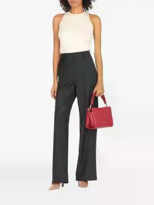 COCCINELLE Pebbled Leather Shoulder Bag - Red