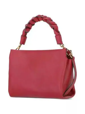 COCCINELLE Pebbled Leather Shoulder Bag - Red