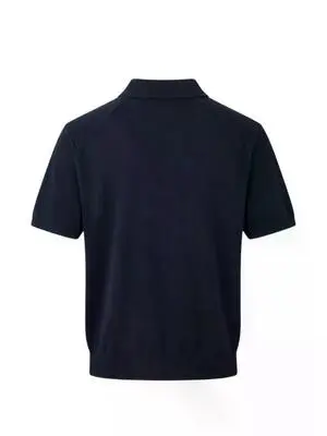 DIKTAT Short-sleeve Knitted Polo Shirt