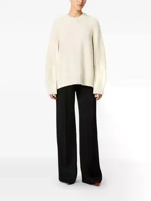 Another Tomorrow Oversized Raglan-sleeve Sweater