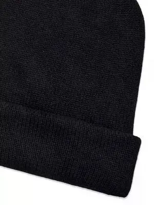 Another Tomorrow Ribbed Knit Beanie Hat