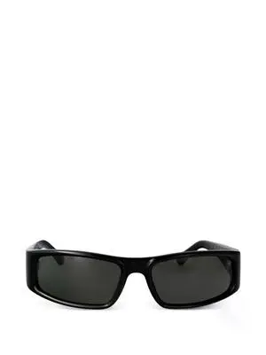 FIVEFOURFIVE Rectangle Frame Sunglasses - Black