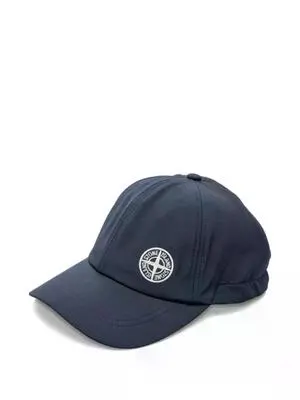 Stone Island Logo-embroidered Baseball Cap - Blue