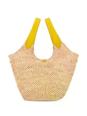Polo Ralph Lauren Woven Tote Bag With Embroidered Logo