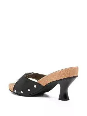 DR. SCHOLL'S SHOES Luna Heel Buckle-detail Studded Sandals