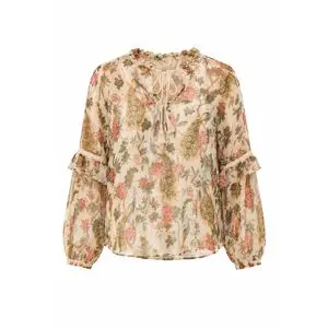 RAISHMA Women's Neutrals Renee Cream Shirt