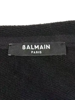 Balmain Distressed Tie-dye Sweatshirt