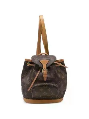 LOUIS VUITTON Montsouris Backpack - Brown
