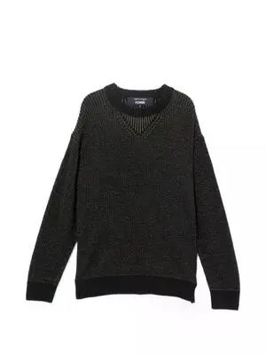 Comme Des Garçons Chunky Crew Neck Sweater