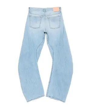 Acne Studios Light Wash Wide-leg Denim Trousers