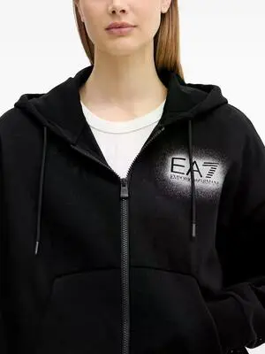 EA7 Logo Print Track Pants
