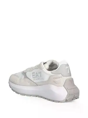EA7 Logo Patch Panelled Sneakers